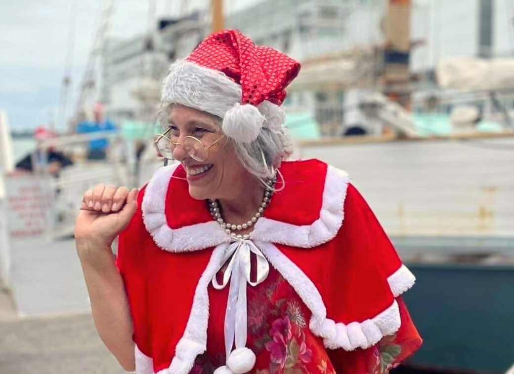 Christmas Sailing with Mrs Claus